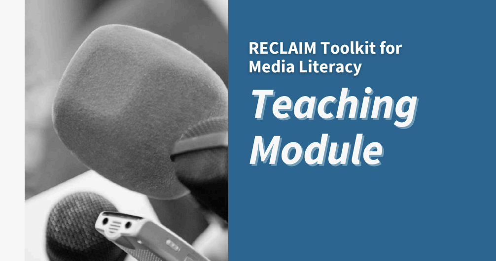 Report | RECLAIM Toolkit for Media Literacy